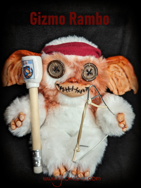 Gizmo prêt au combat, GLOKdoll